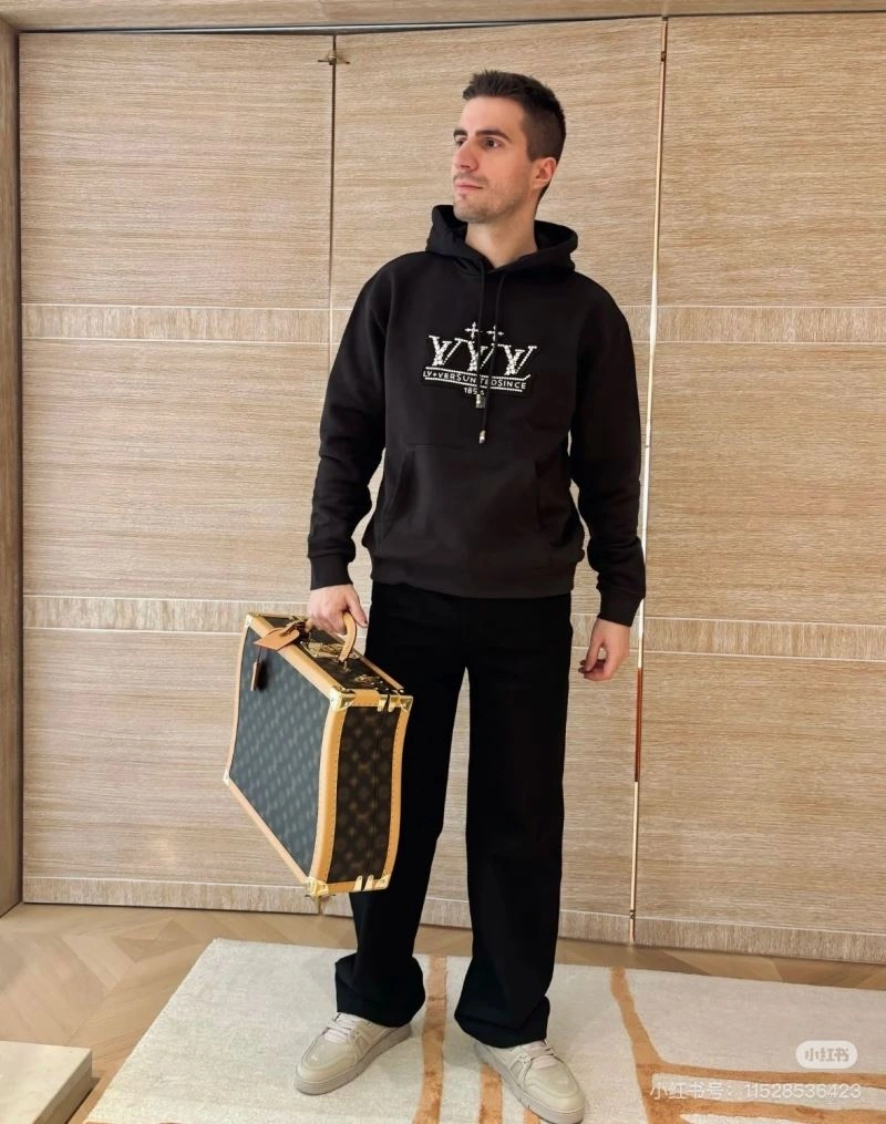 Brand-authenticated Louis Vuitton Hoodies