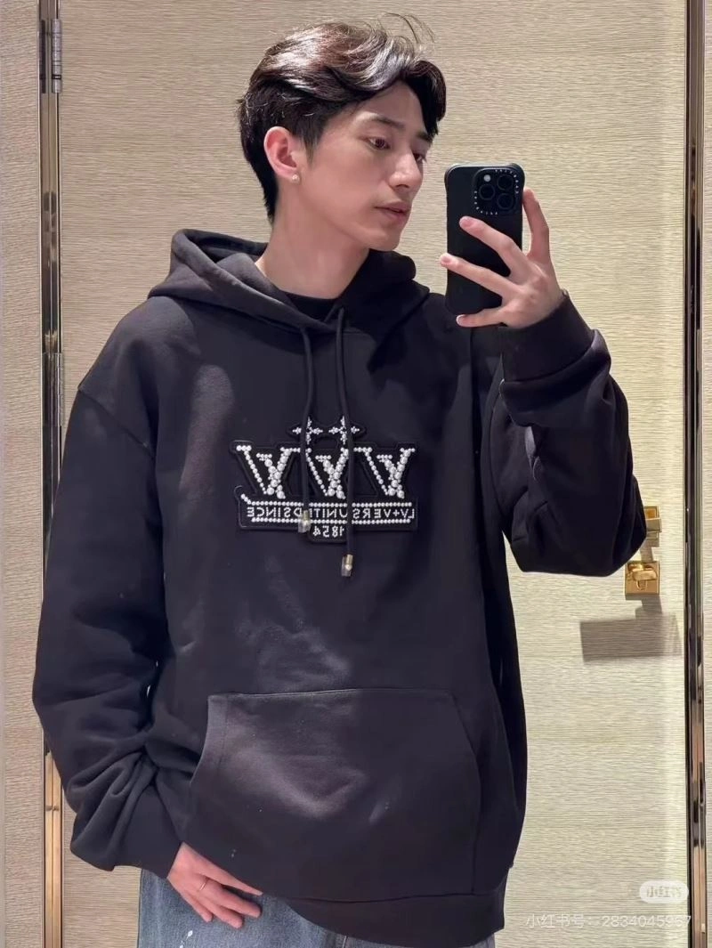 Brand-authenticated Louis Vuitton Hoodies