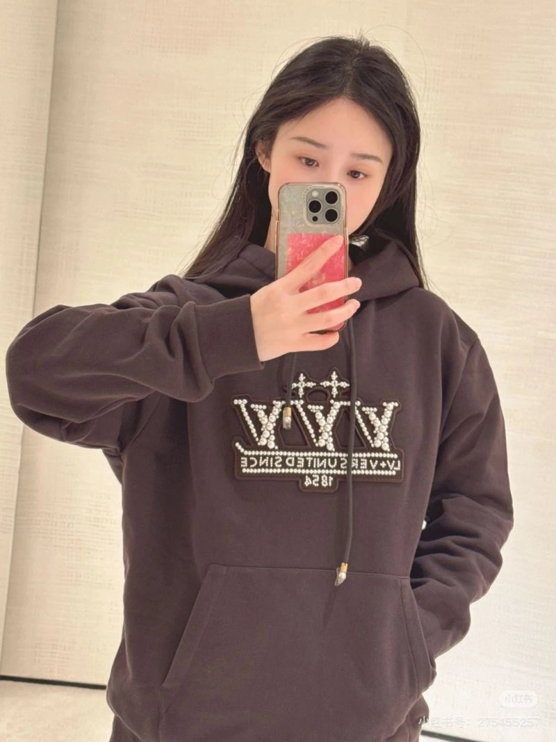 Brand-authenticated Louis Vuitton Hoodies