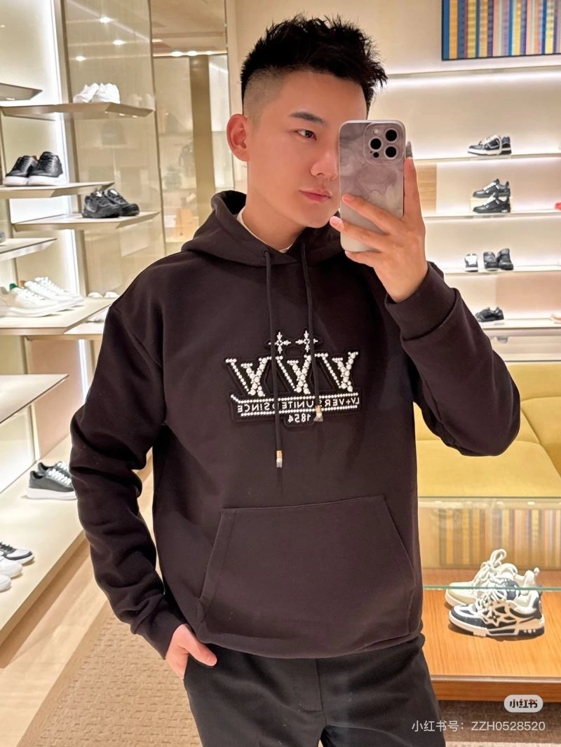 Brand-authenticated Louis Vuitton Hoodies