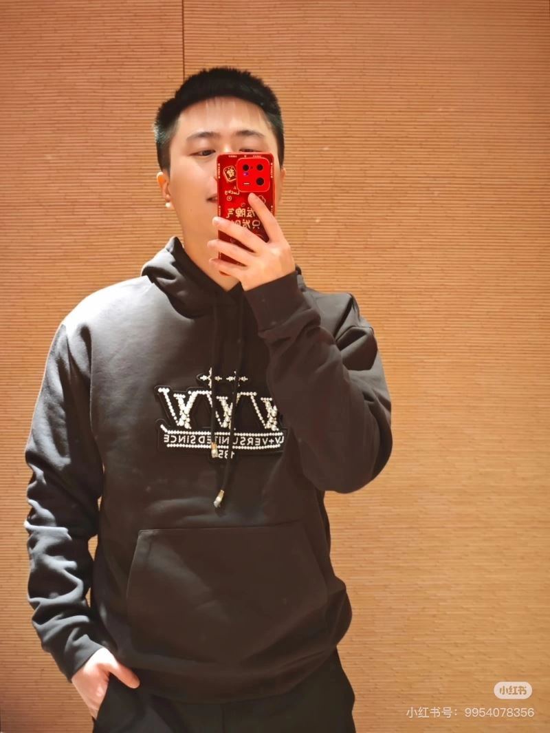Brand-authenticated Louis Vuitton Hoodies