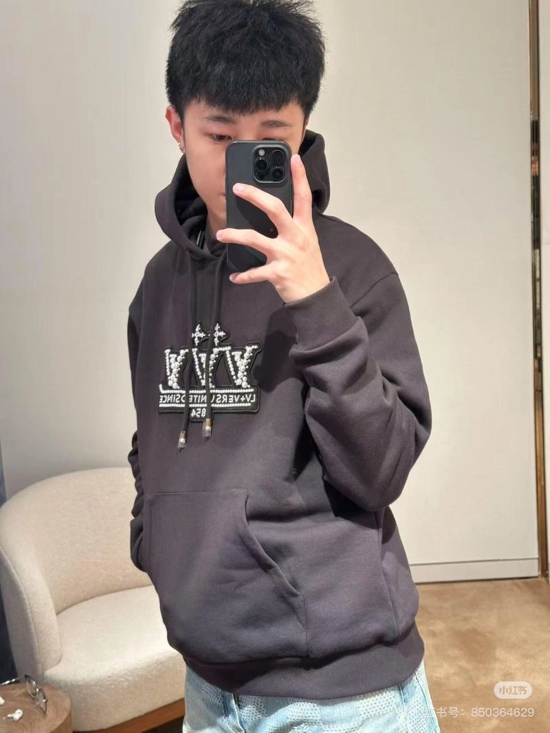 Brand-authenticated Louis Vuitton Hoodies
