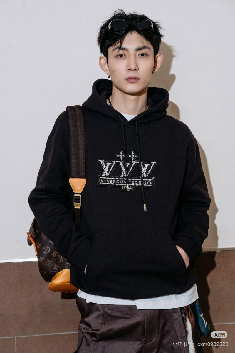 Brand-authenticated Louis Vuitton Hoodies