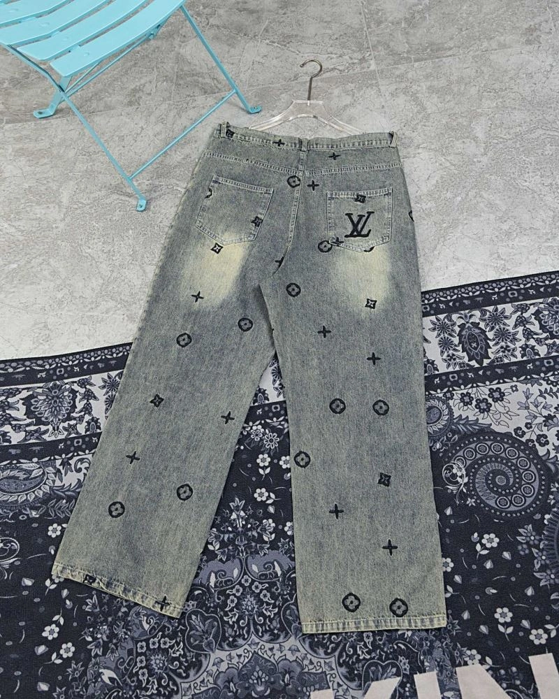 Factory-made Louis Vuitton Jeans