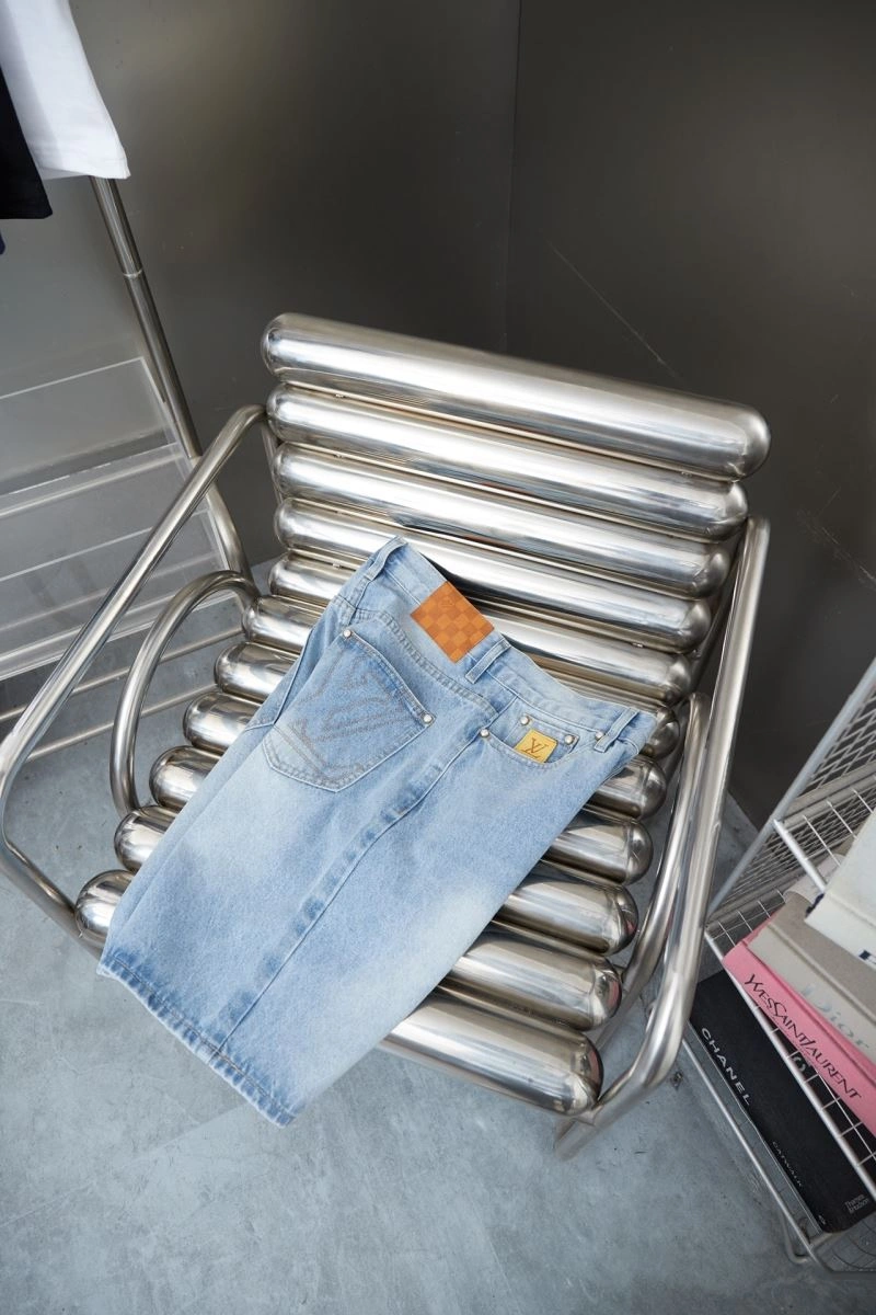 Brand-authenticated Louis Vuitton Jeans