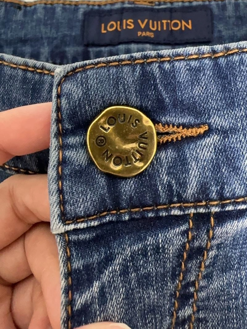 Precise copy Louis Vuitton Jeans