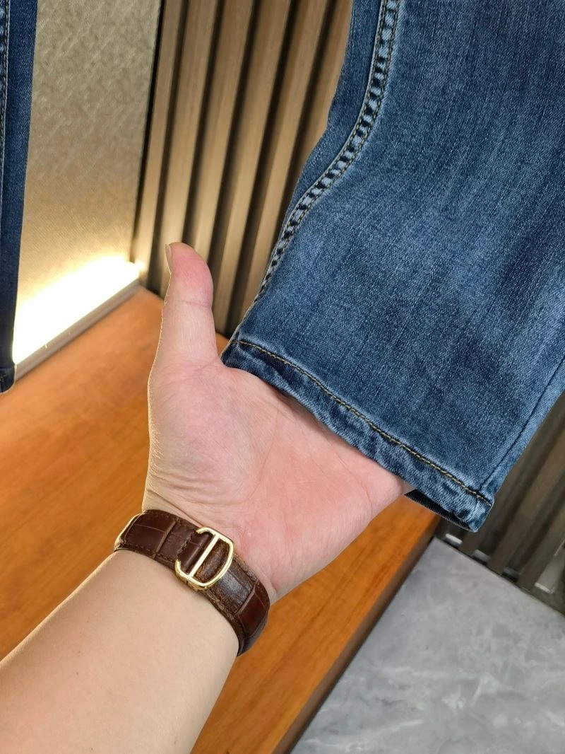 Brand-authenticated Louis Vuitton Jeans