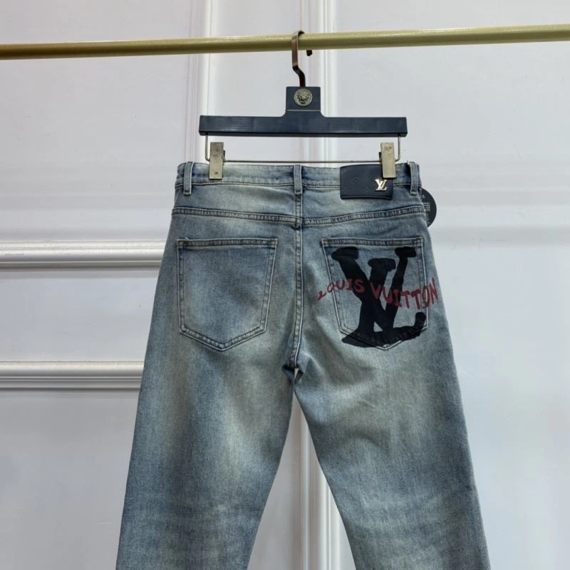 Brand-authenticated Louis Vuitton Jeans