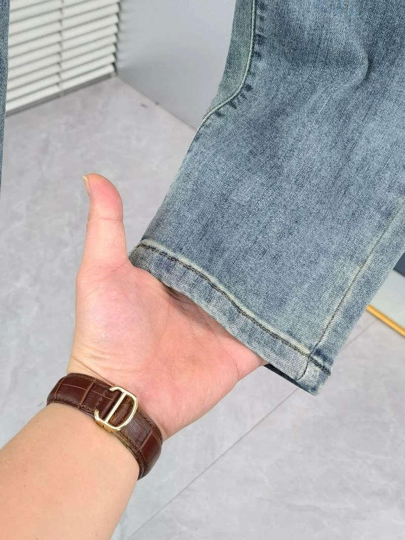 Brand-authenticated Louis Vuitton Jeans