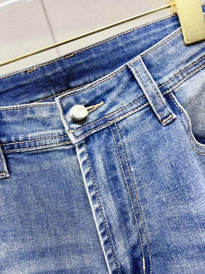 Brand-authenticated Louis Vuitton Jeans