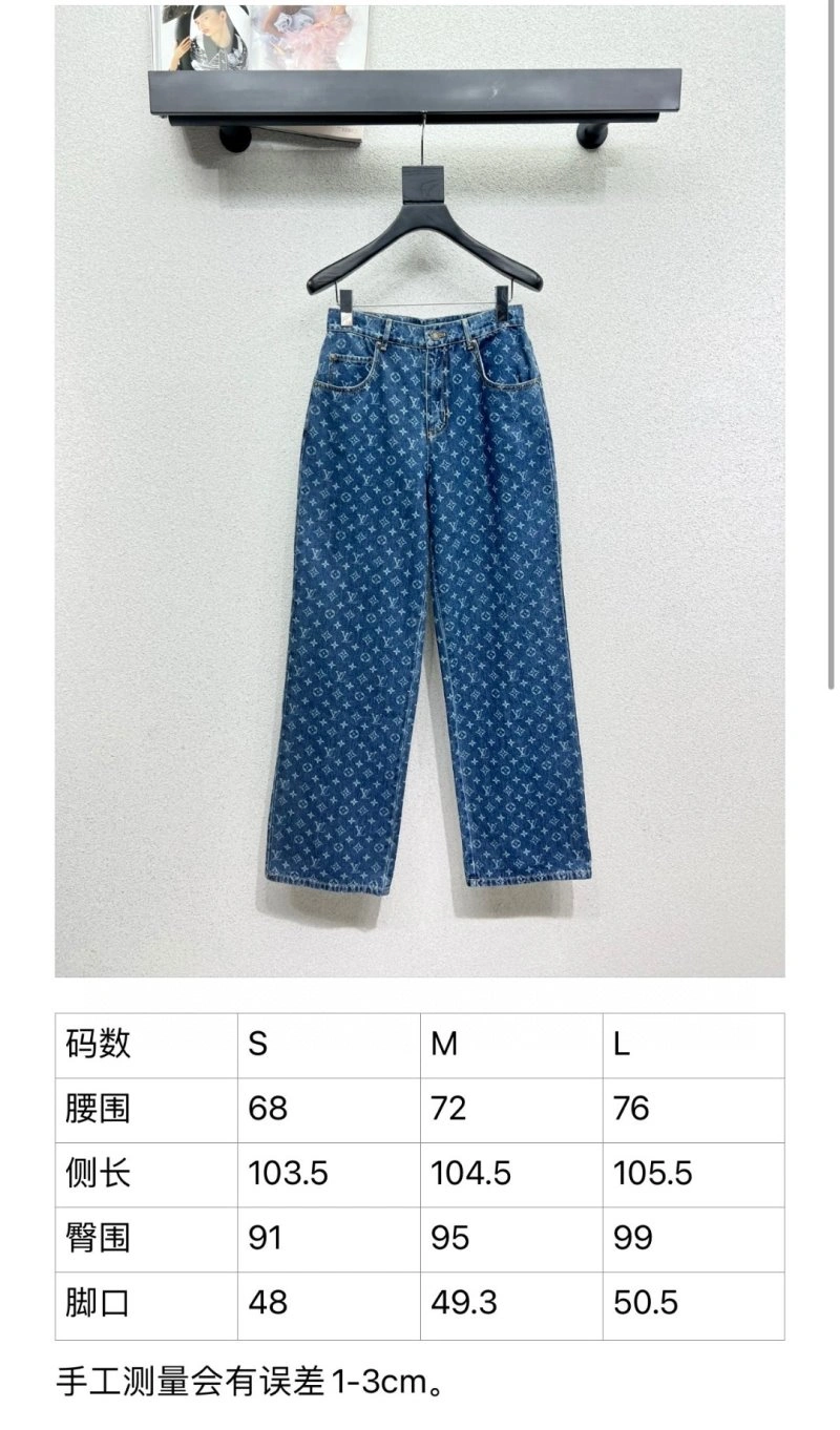 1:1 copy Louis Vuitton Jeans