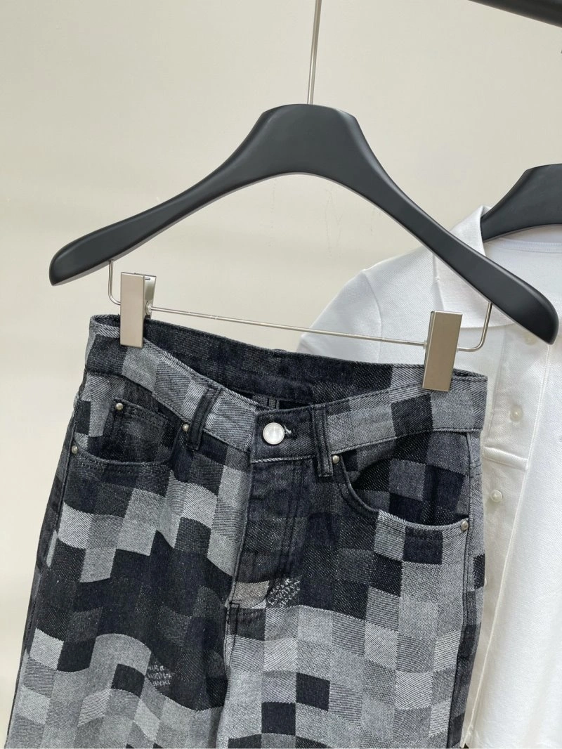 Brand-authenticated Louis Vuitton Jeans
