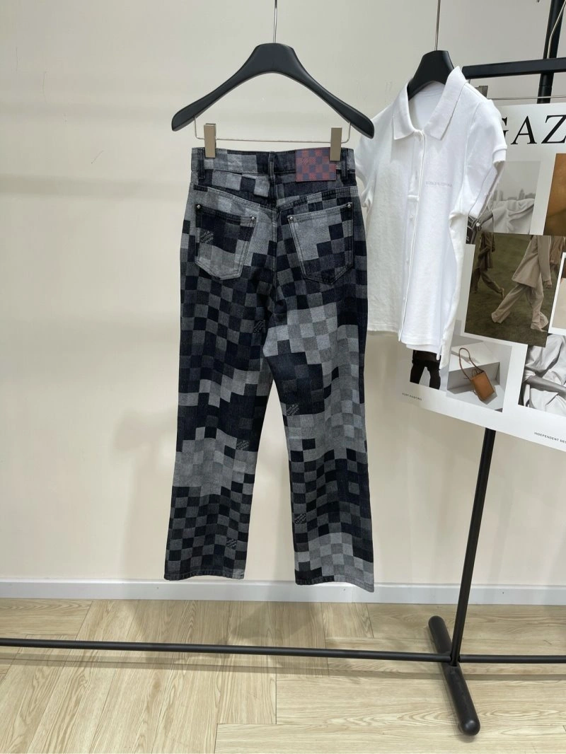 Brand-authenticated Louis Vuitton Jeans