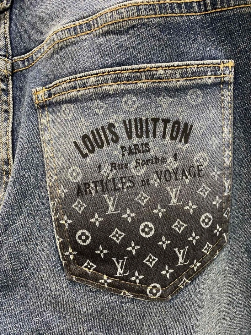 Factory-made Louis Vuitton Jeans