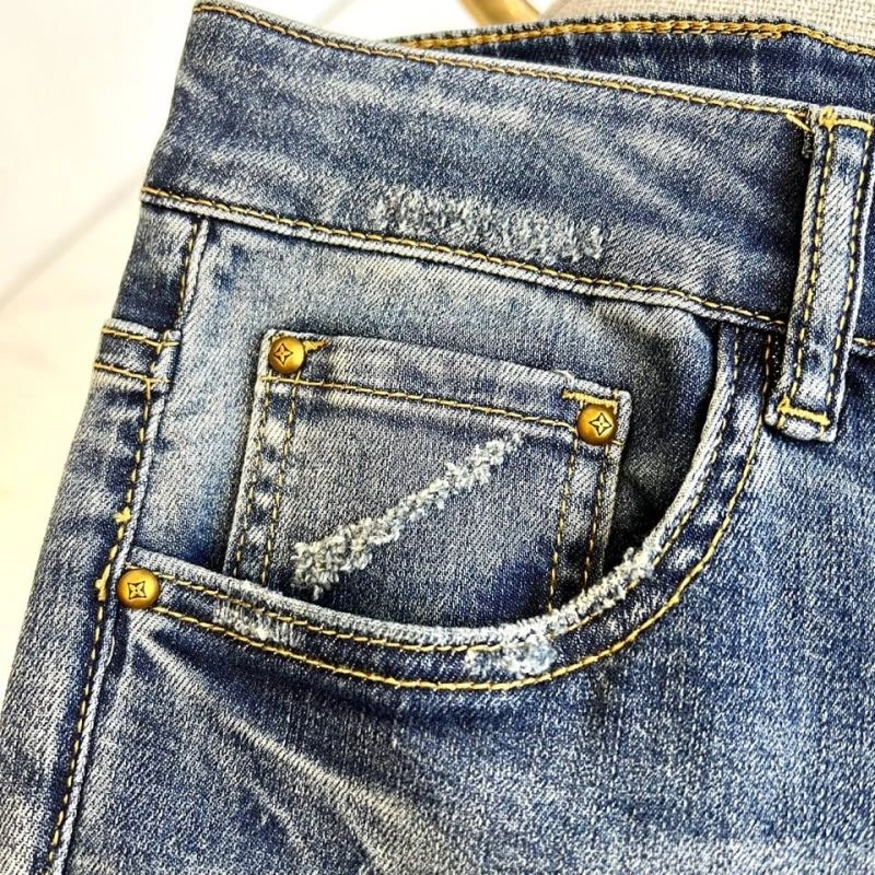 Factory-made Louis Vuitton Jeans