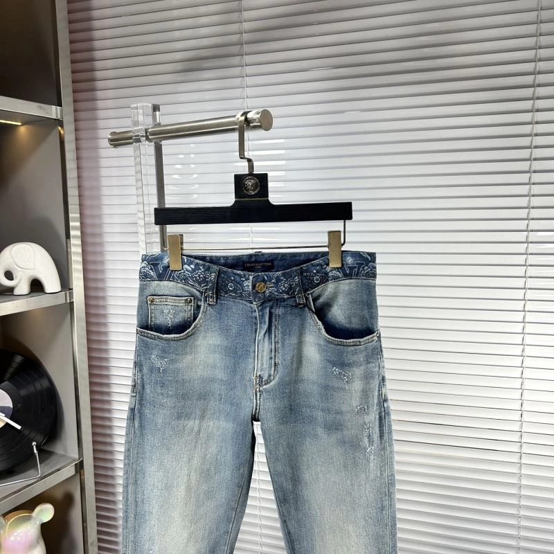 Brand-authenticated Louis Vuitton Jeans