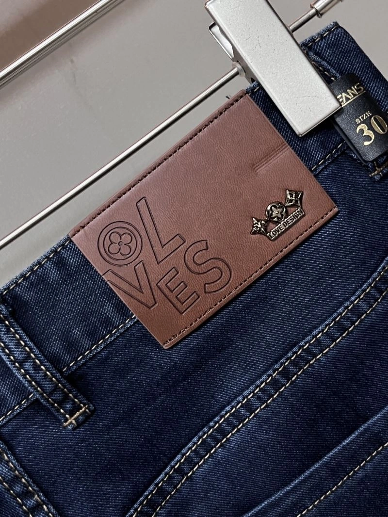 Brand-authenticated Louis Vuitton Jeans