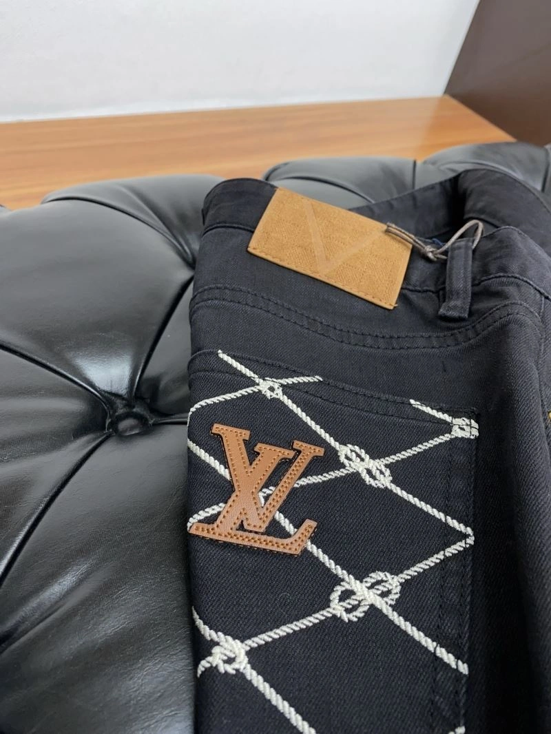 Brand-authenticated Louis Vuitton Jeans