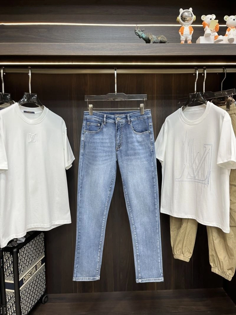 Brand-authenticated Louis Vuitton Jeans