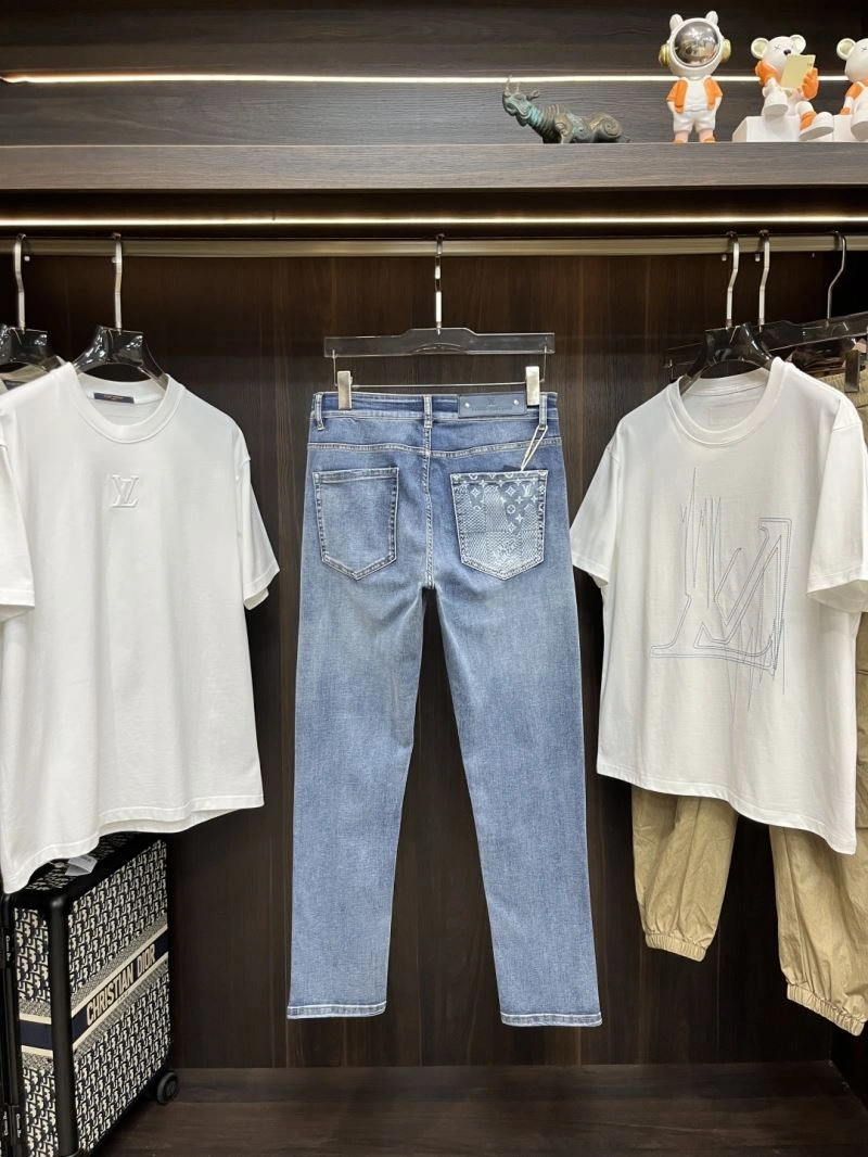 Brand-authenticated Louis Vuitton Jeans