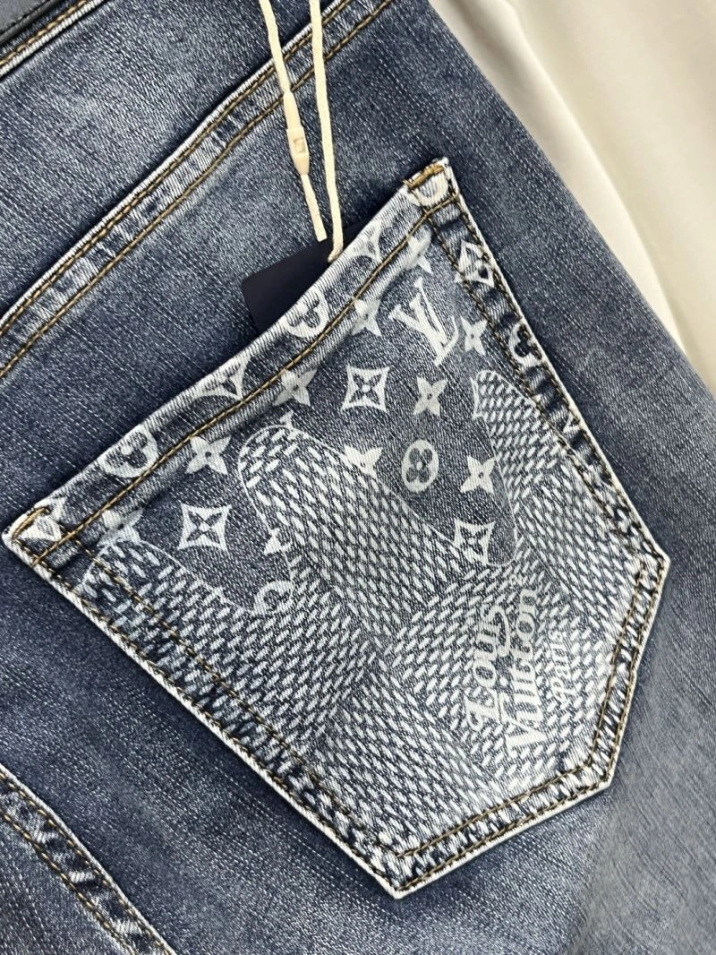 Brand-authenticated Louis Vuitton Jeans