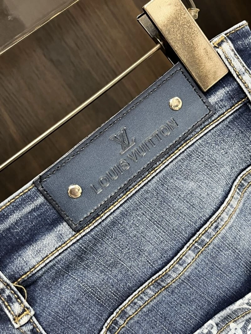Brand-authenticated Louis Vuitton Jeans
