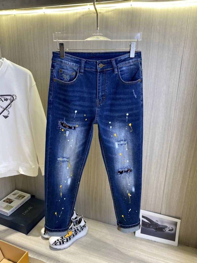Factory-made Louis Vuitton Jeans