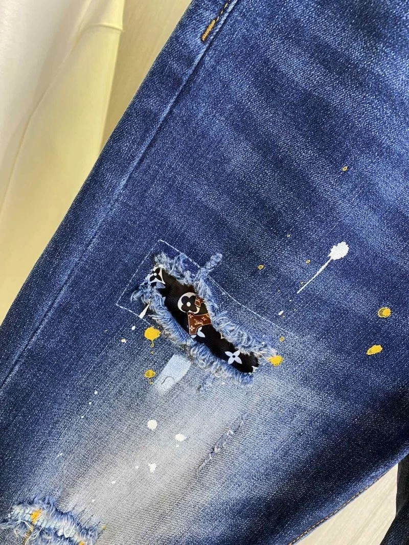 Factory-made Louis Vuitton Jeans
