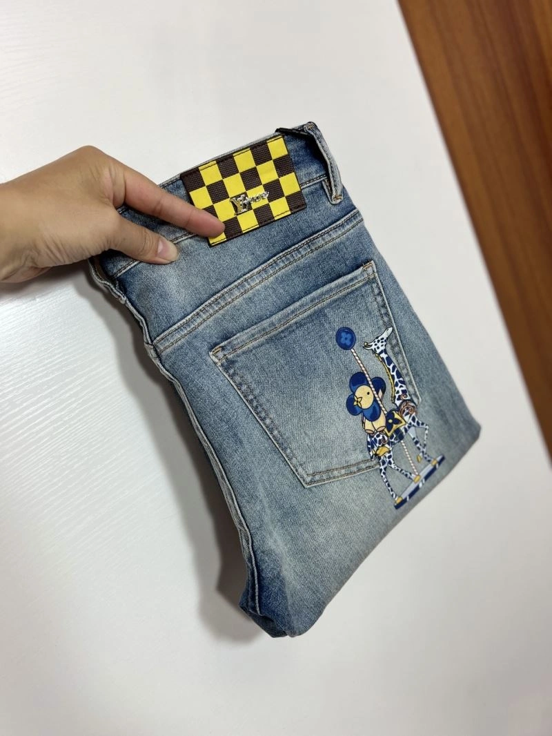 Brand-authenticated Louis Vuitton Jeans