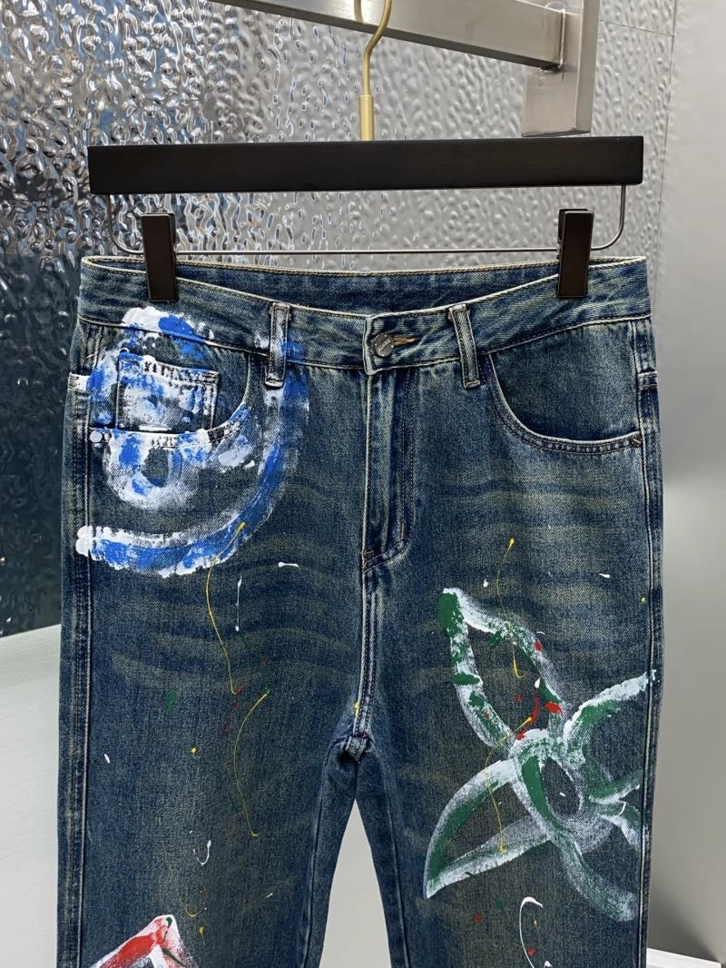 Brand-authenticated Louis Vuitton Jeans
