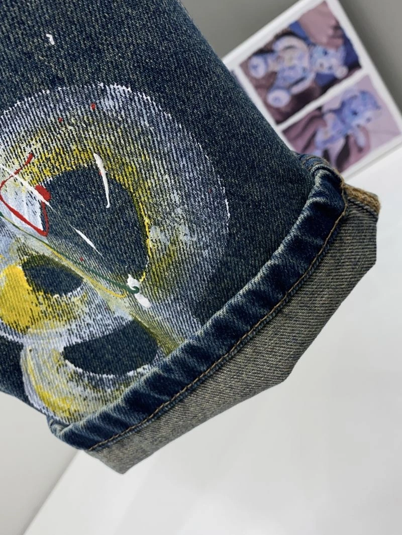 Brand-authenticated Louis Vuitton Jeans