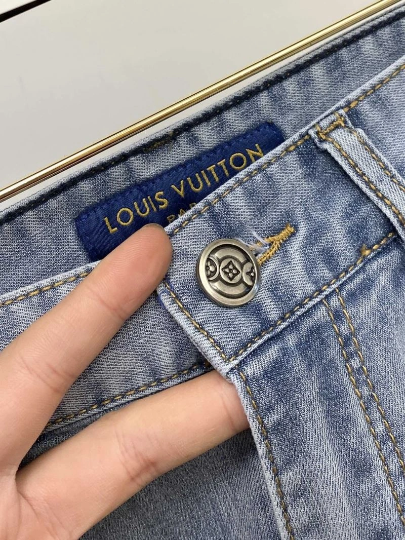 Brand-authenticated Louis Vuitton Jeans