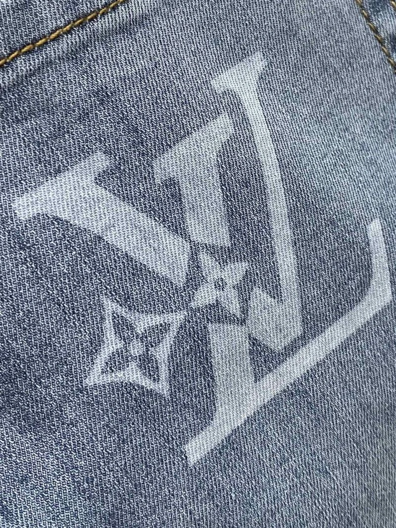 Brand-authenticated Louis Vuitton Jeans