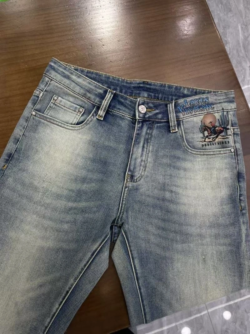 Factory-made Louis Vuitton Jeans