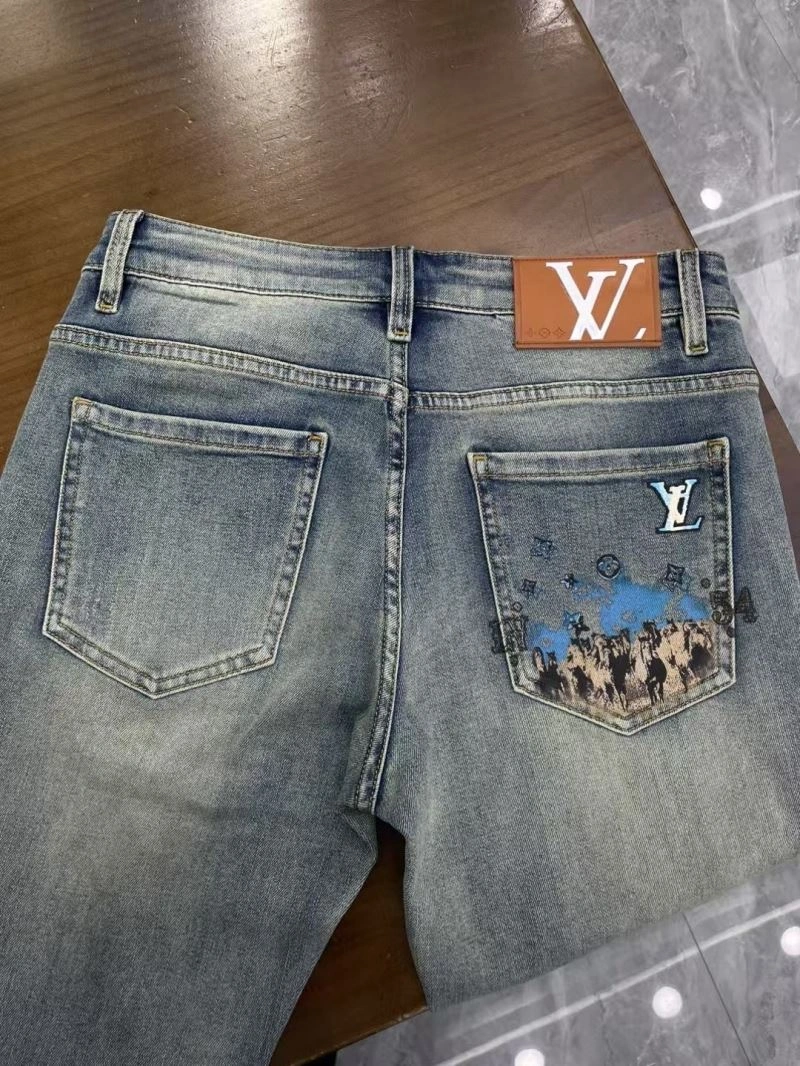 Factory-made Louis Vuitton Jeans