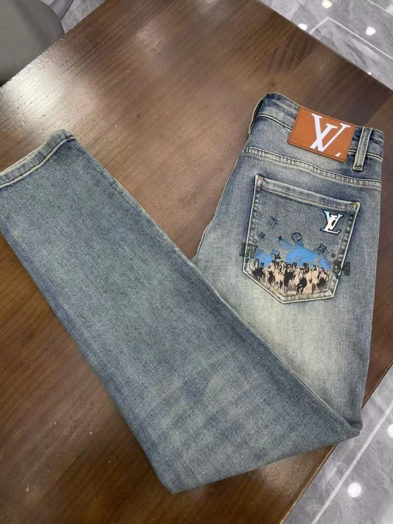 Factory-made Louis Vuitton Jeans
