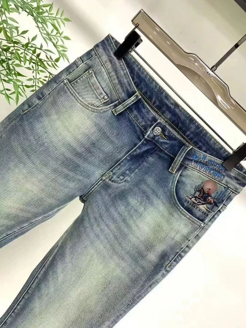 Factory-made Louis Vuitton Jeans