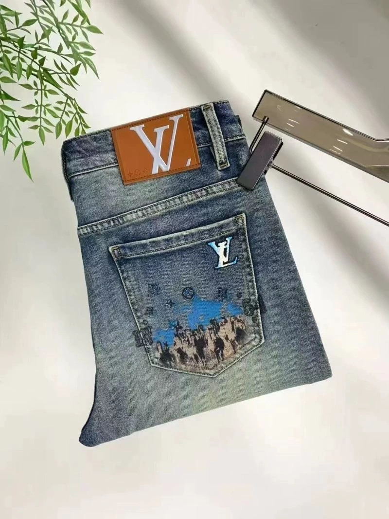 Factory-made Louis Vuitton Jeans