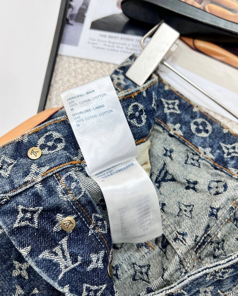Brand-authenticated Louis Vuitton Jeans