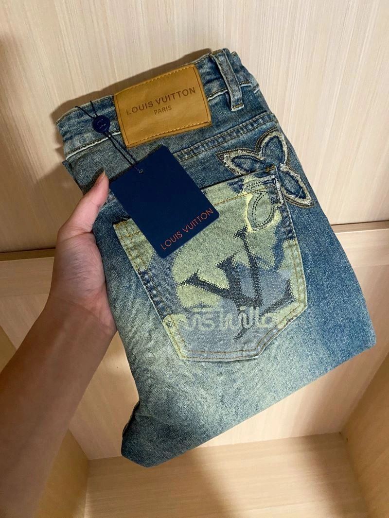 Factory-made Louis Vuitton Jeans
