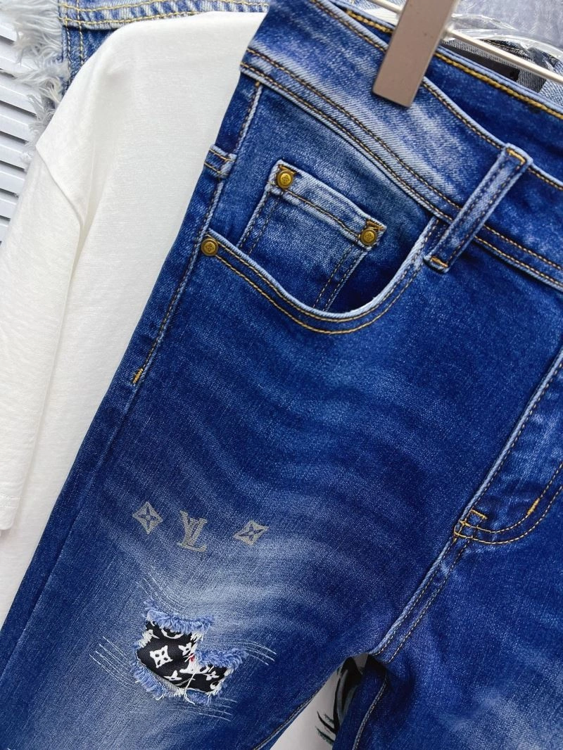 Brand-authenticated Louis Vuitton Jeans