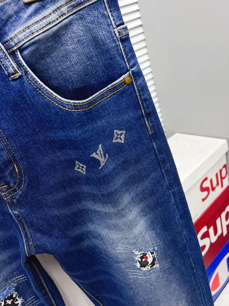 Brand-authenticated Louis Vuitton Jeans
