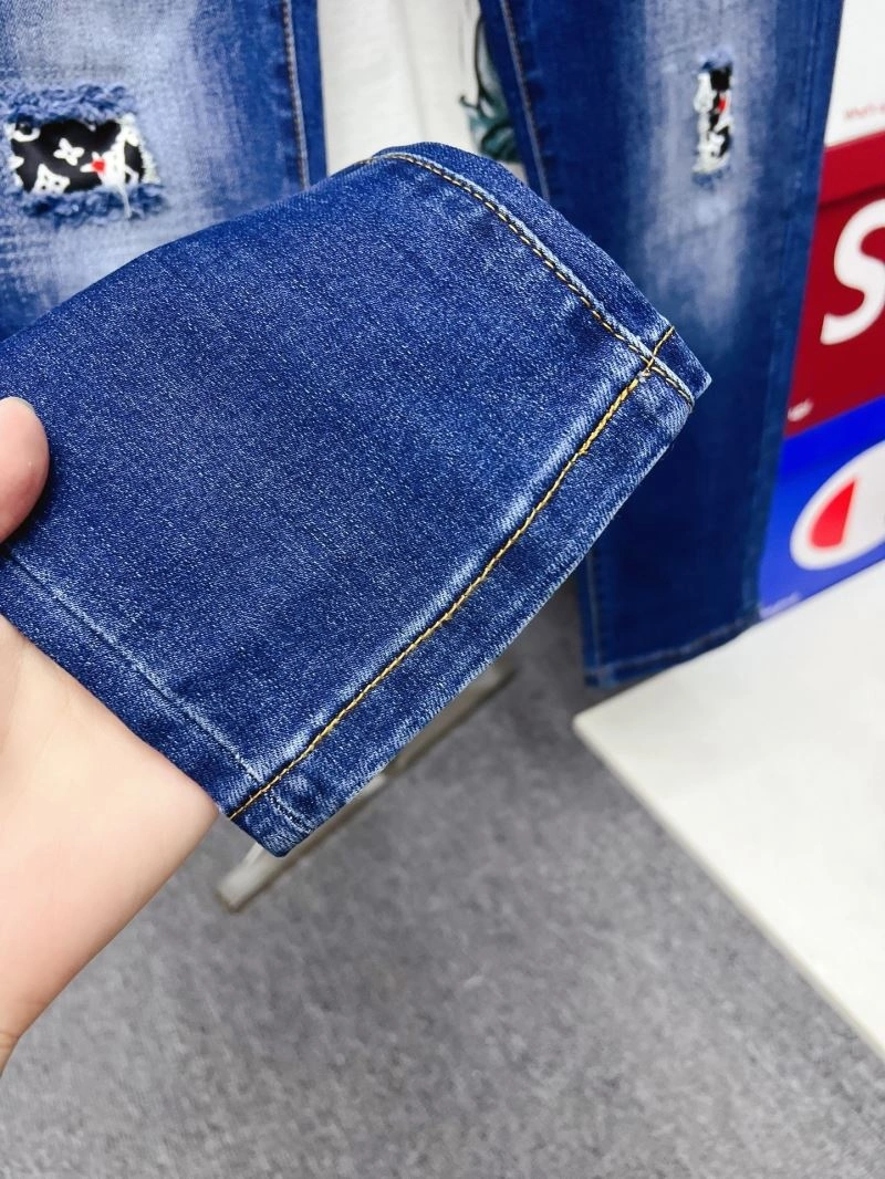 Brand-authenticated Louis Vuitton Jeans