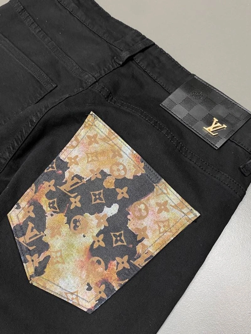 Brand-authenticated Louis Vuitton Jeans
