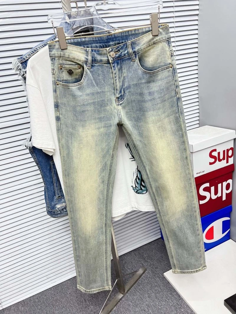Brand-authenticated Louis Vuitton Jeans