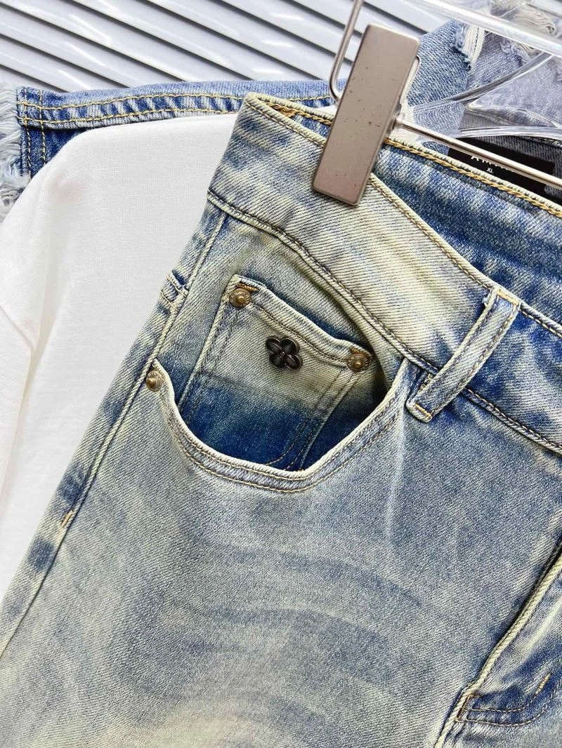 Brand-authenticated Louis Vuitton Jeans