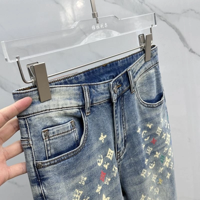 Factory-made Louis Vuitton Jeans