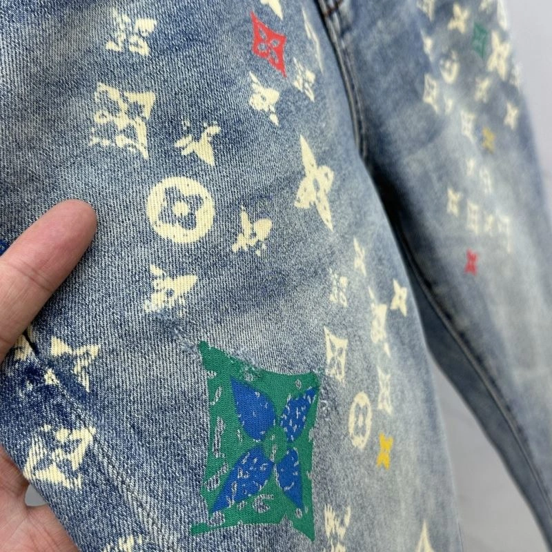 Factory-made Louis Vuitton Jeans