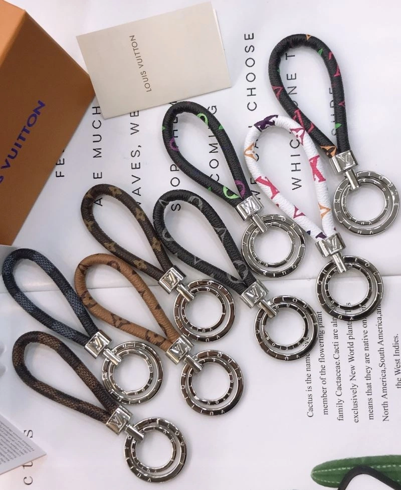 Brand-authenticated Louis Vuitton Keychains
