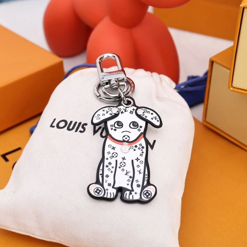 Brand-authenticated Louis Vuitton Keychains